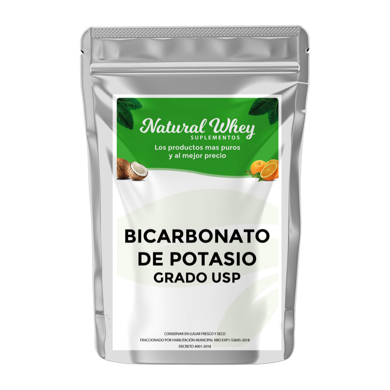 BICARBONATO DE POTASIO PURO DE MÁXIMA CALIDAD – Natural Whey Suplementos